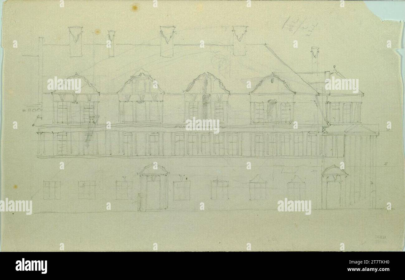 Alfred Castelliz Bad Groß Ullersdorf (northern Moravia), Villa ...