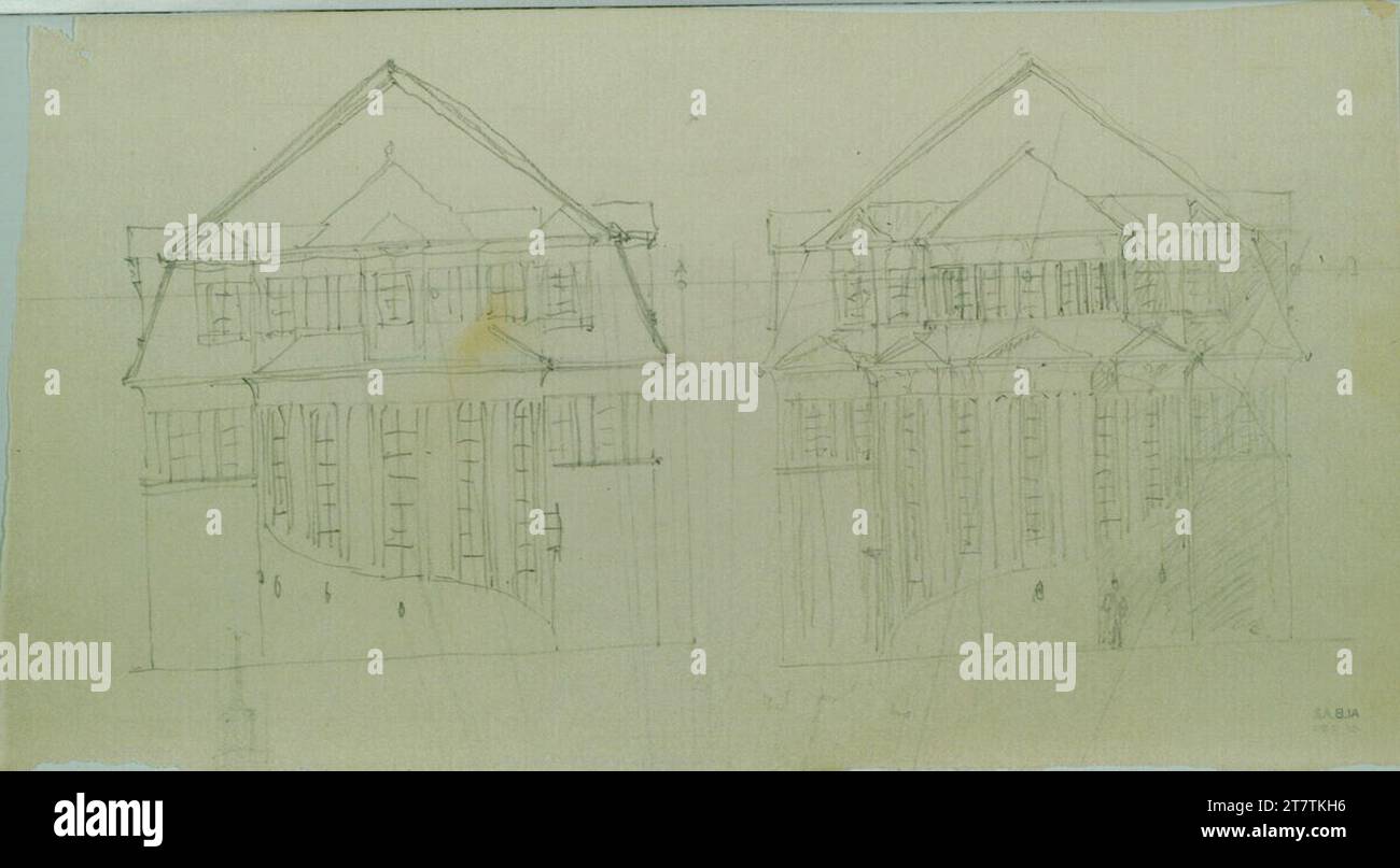 Alfred Castelliz Bad Groß Ullersdorf (northern Moravia), Villa ...