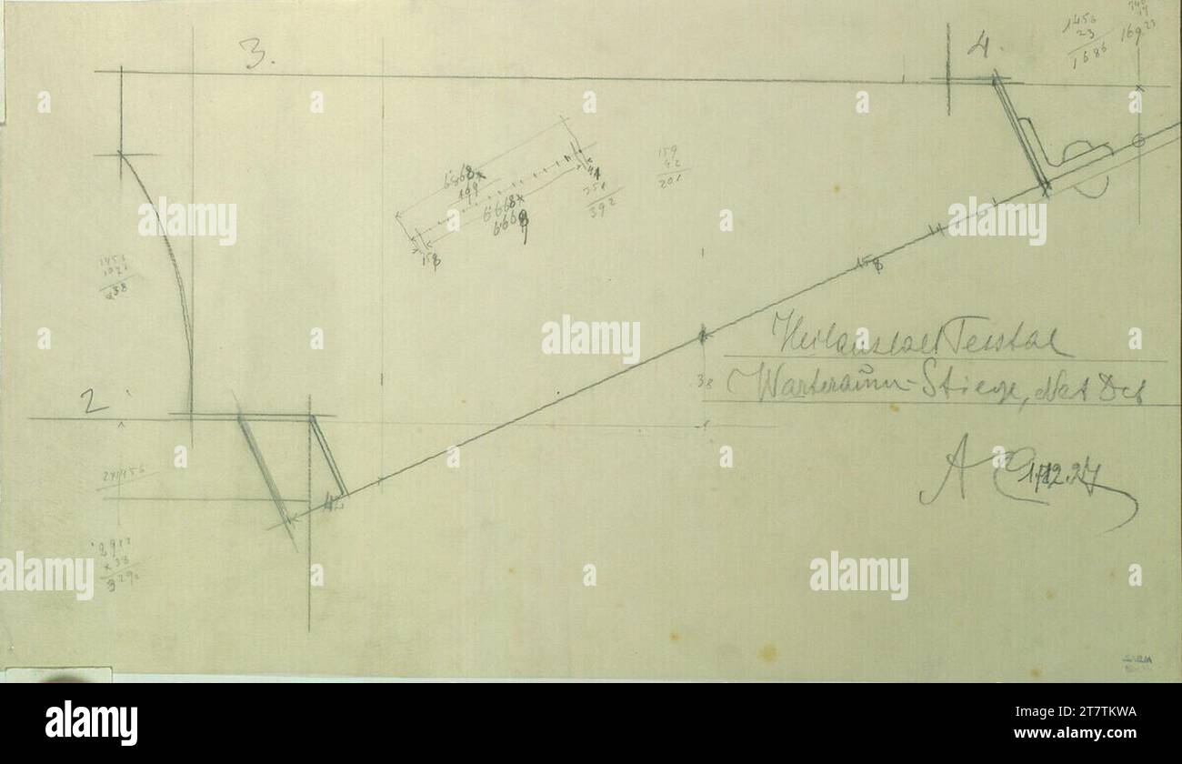 Alfred Castelliz Bad Groß-Ellersdorf, Sanatorium Thesstal, installation ...