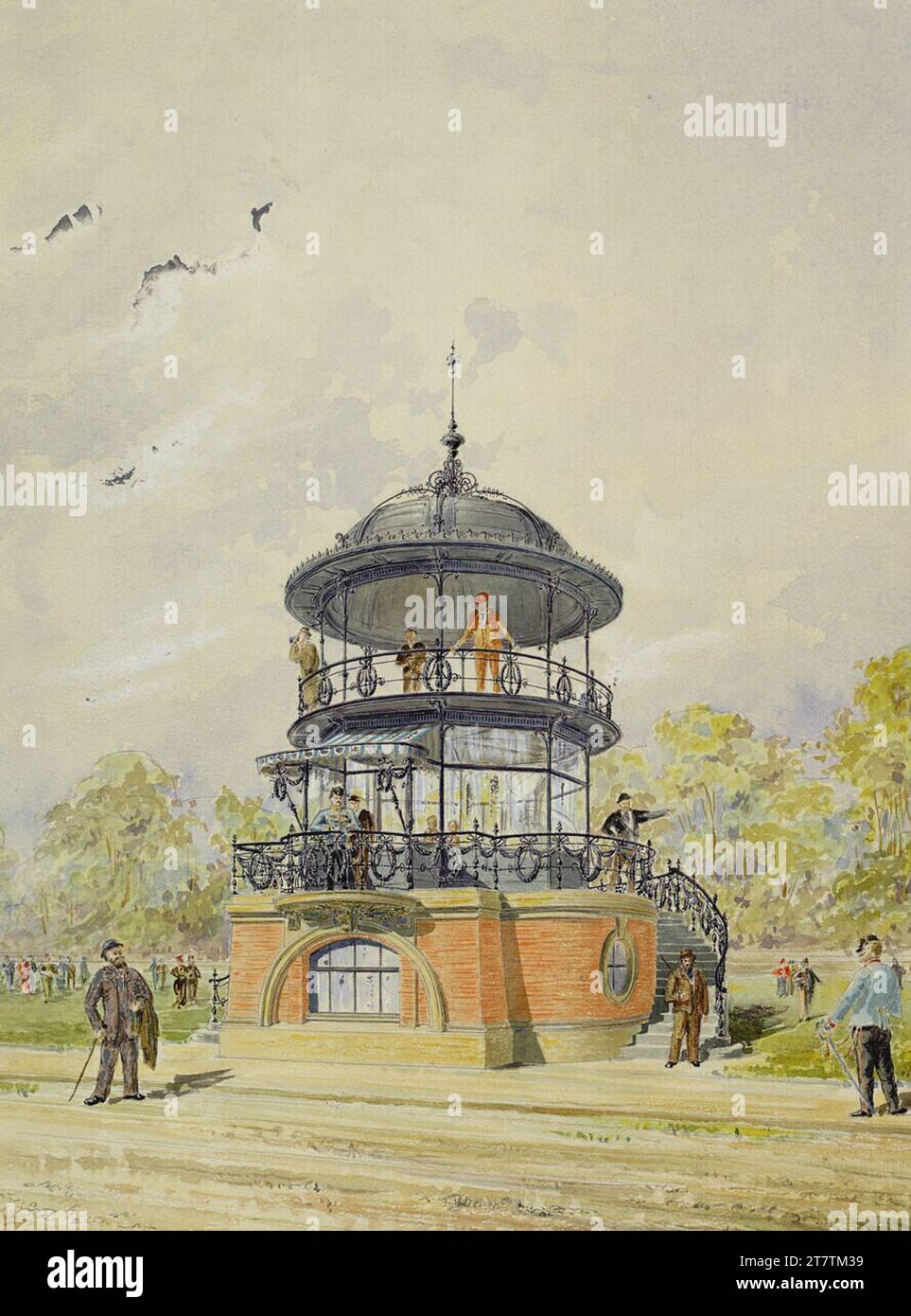 Gebrüder Anton und Josef Drexler (Entwerfer in) Vienna, Krieau ...