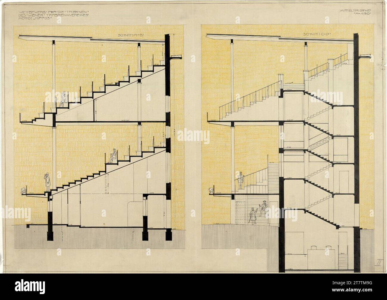 Max Hegele (Entwerfer in) Vienna, Krieau, trot racing system ...