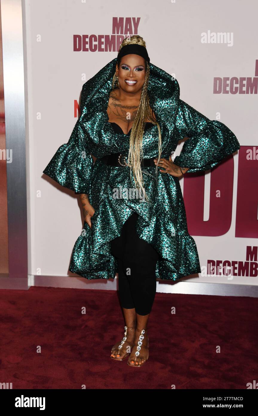 LOS ANGELES, CALIFORNIA - NOVEMBER 16: Ashlee Marie Preston attends the ...