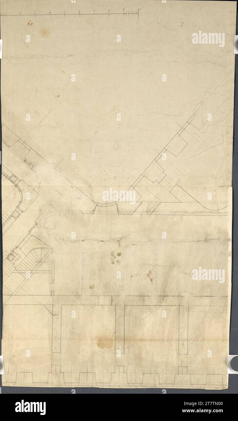 (Baron) Jean Nicolas Jadot (Architekt in) Vienna I, Hofburg, conversion ...