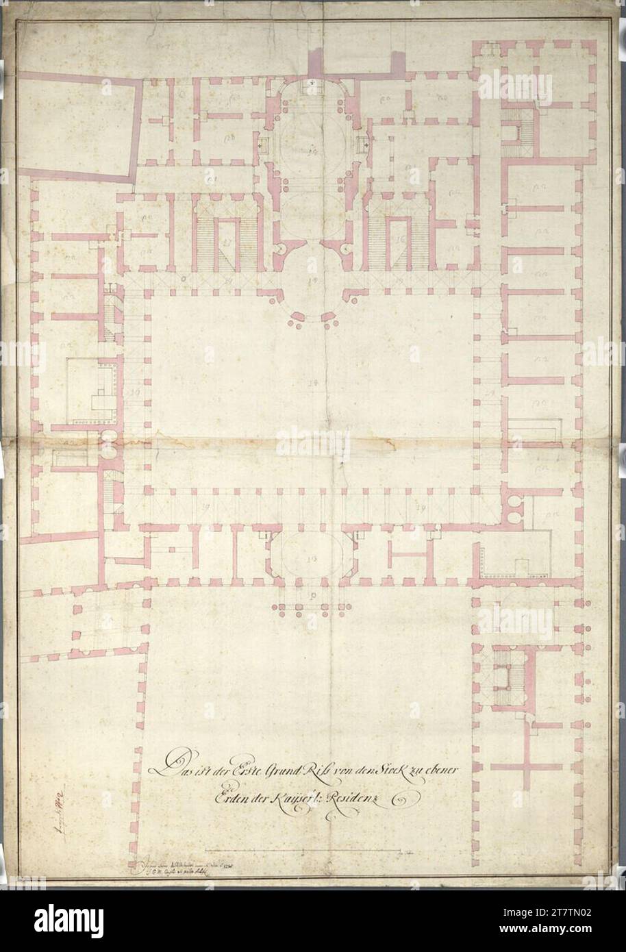 Johann Lucas von Hildebrandt (Architekt in) Vienna I, Hofburg ...