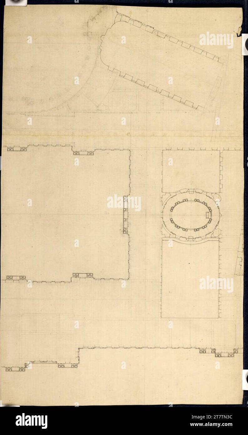 (Baron) Jean Nicolas Jadot (Architekt in) Vienna I, Hofburg, conversion ...