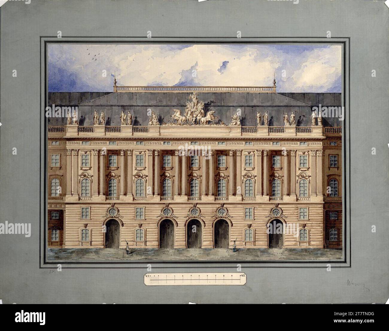 Ferdinand Kirschner (Architekt in) Vienna I, Hofburg, conversion and ...