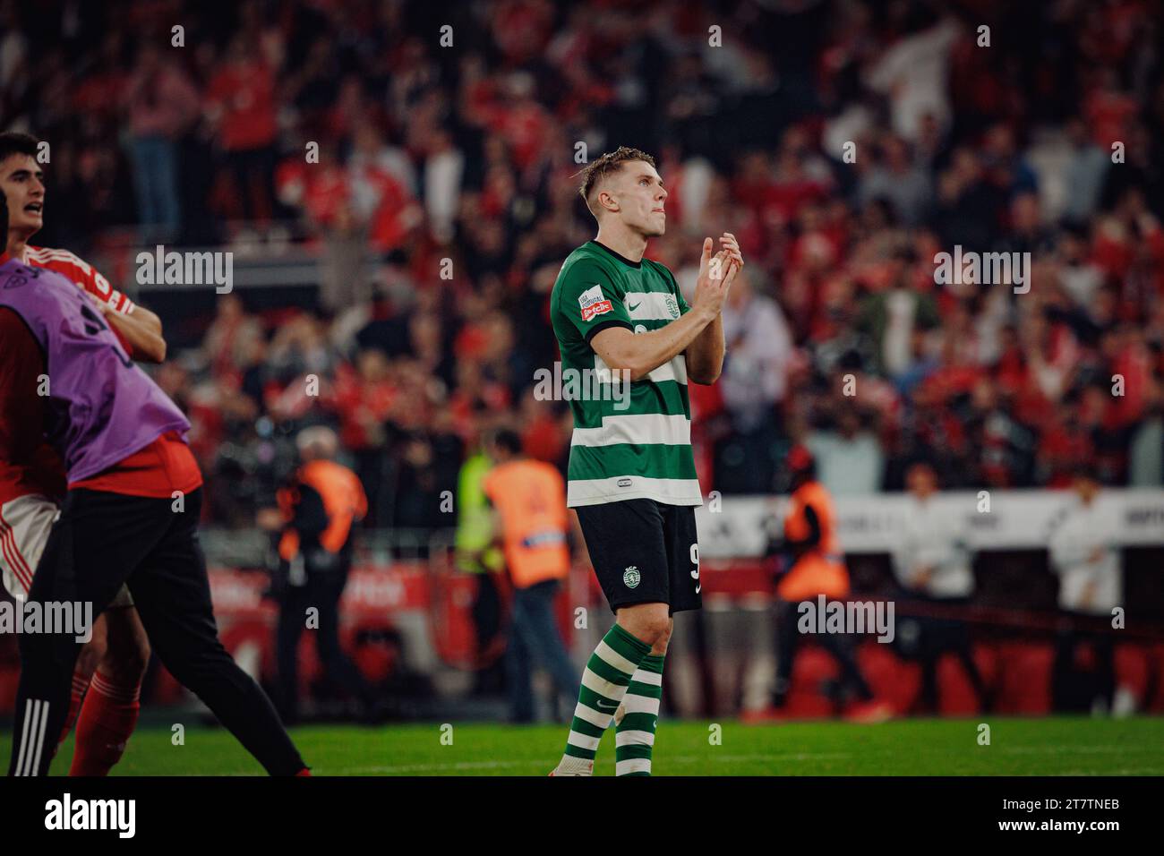 Viktor Gyokeres during Liga Portugal 23/24 game between SL Benfica and ...