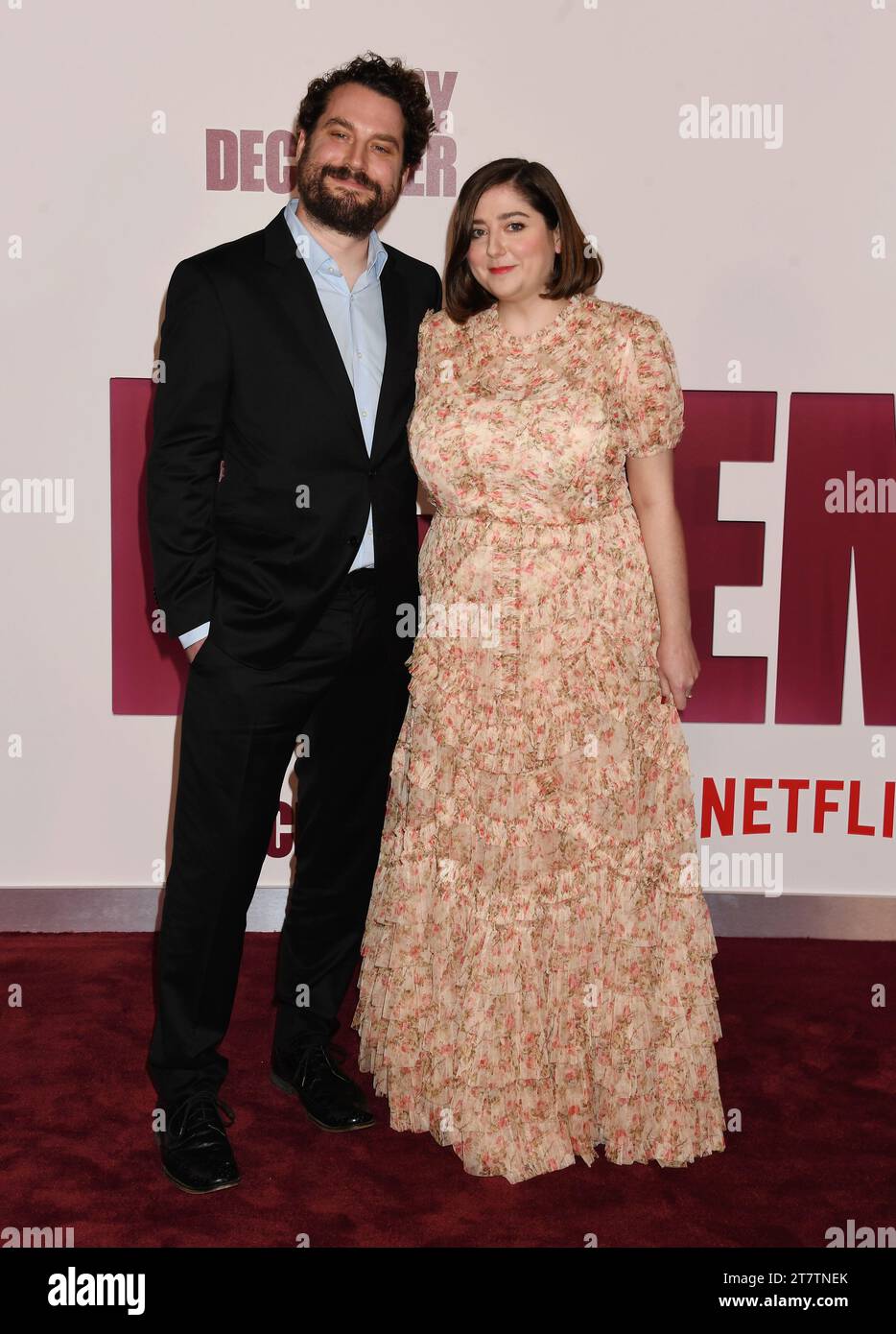 LOS ANGELES, CALIFORNIA - NOVEMBER 16: Alex Mechanik, Samy Burch ...