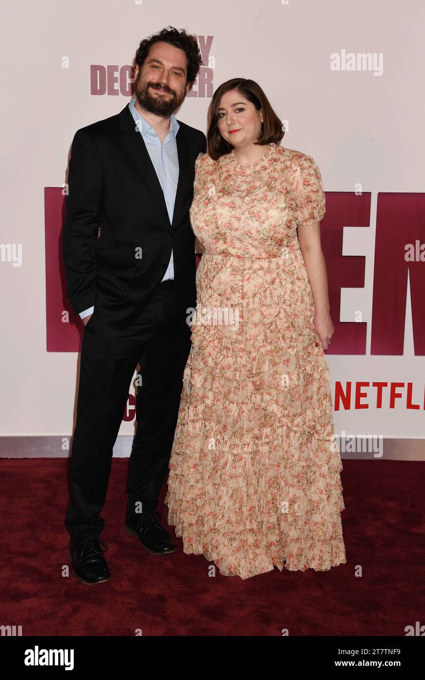 LOS ANGELES, CALIFORNIA - NOVEMBER 16: Alex Mechanik, Samy Burch ...