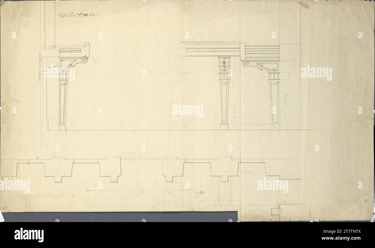 Franz Anton Hillebrandt (Architekt in) Vienna I, Hofburg, Schweizerhof ...