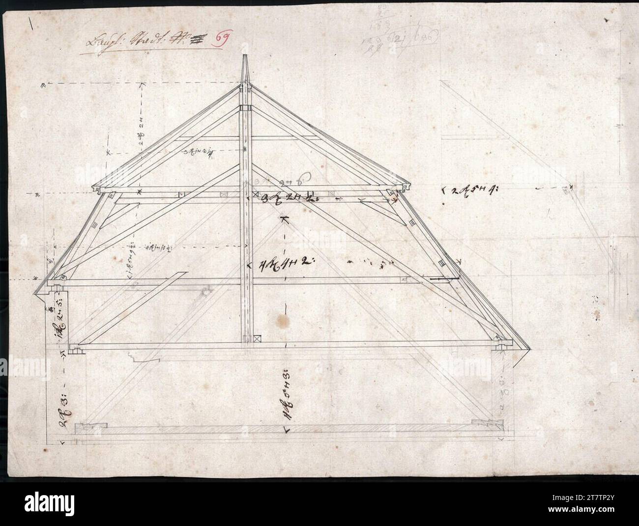 Franz Anton Hillebrandt (Architekt in) Vienna I, Hofburg, Redoutensa ...