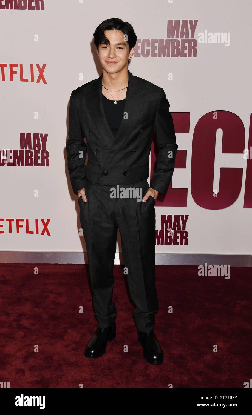 LOS ANGELES, CALIFORNIA - NOVEMBER 16: Gabriel Chung attends the Los ...