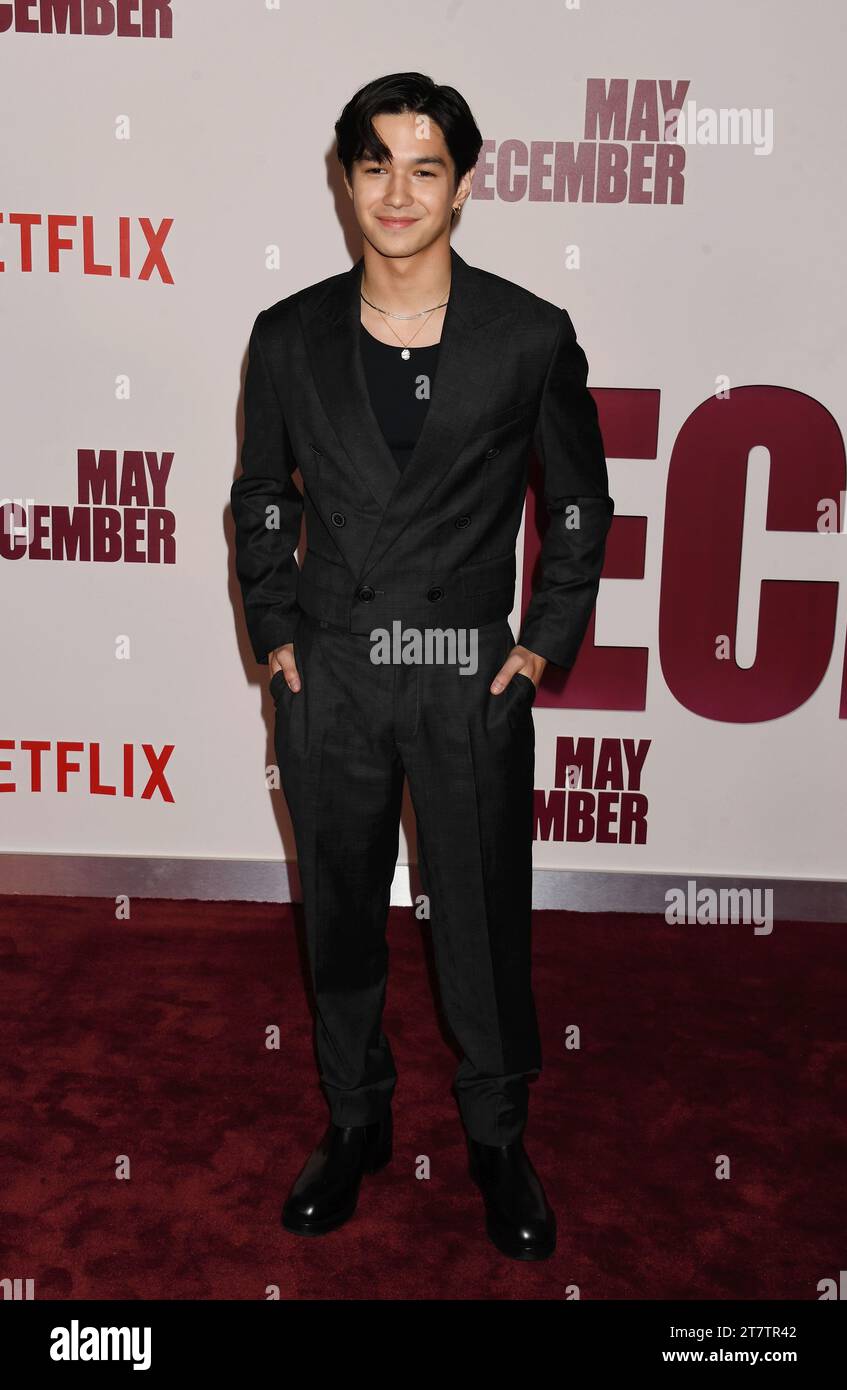 LOS ANGELES, CALIFORNIA - NOVEMBER 16: Gabriel Chung attends the Los ...