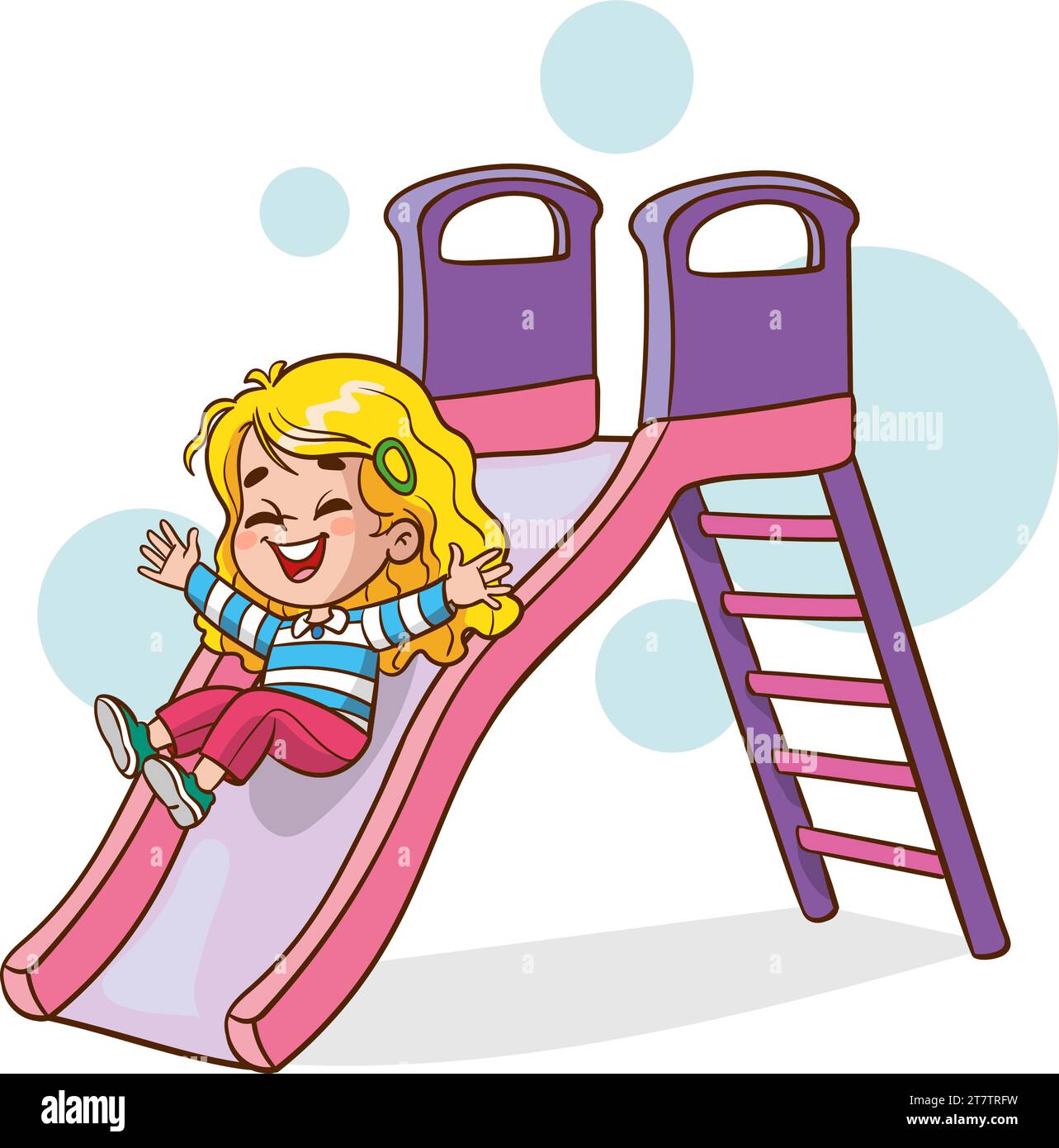 Kids in kindergarten group Cut Out Stock Images & Pictures - Alamy