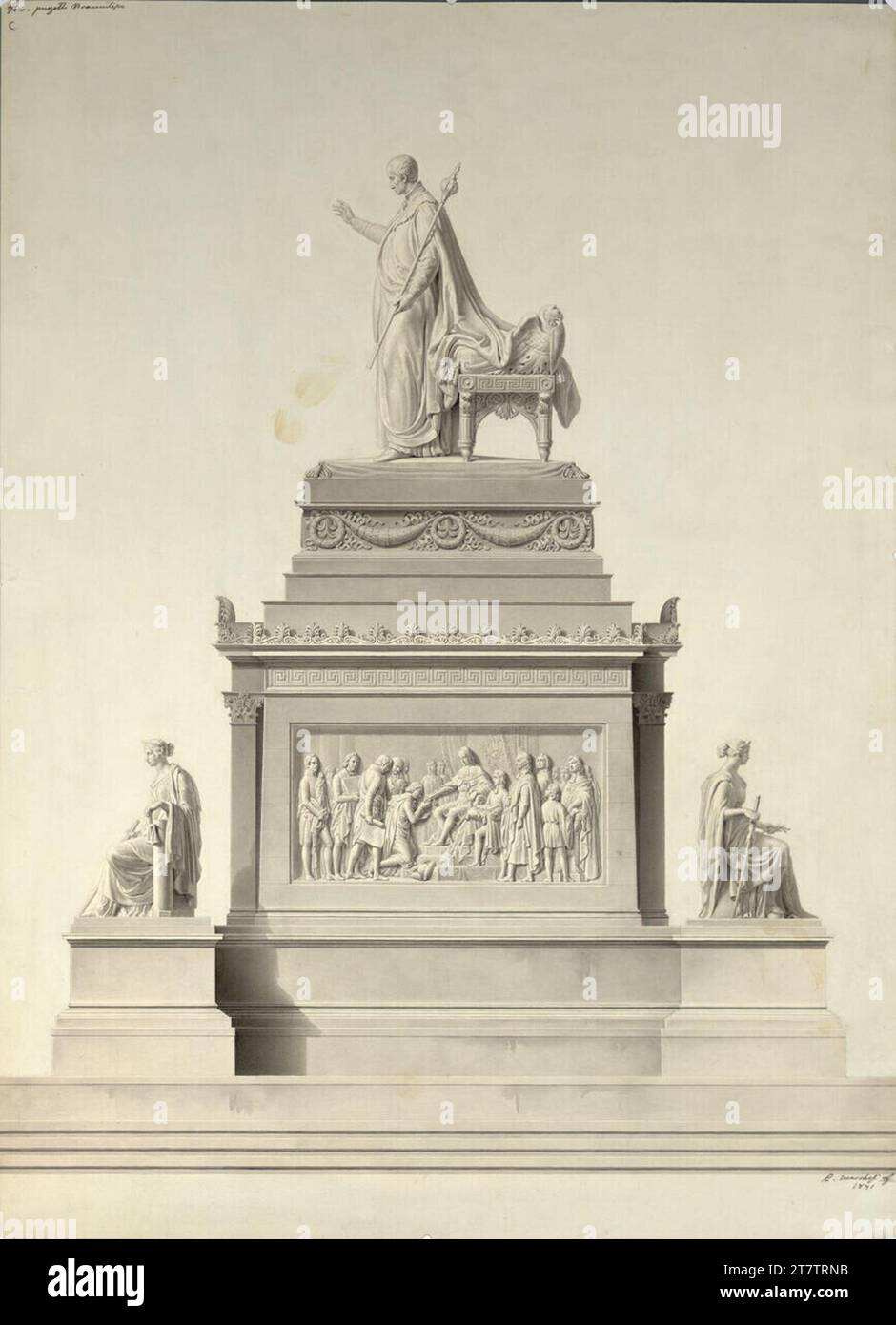 Pompeo Marchesi Vienna I, Hofburg, Inner Burghof, Emperor Franz ...