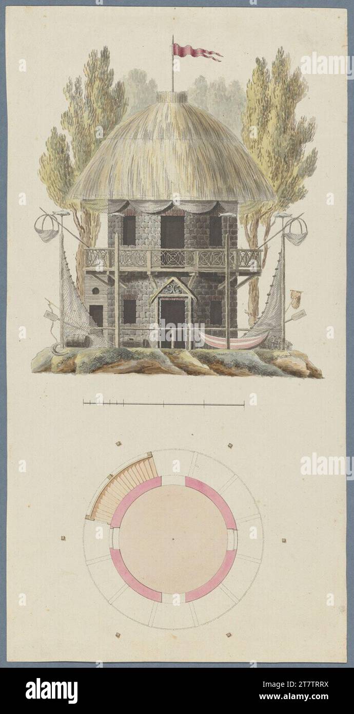 Johann Ferdinand Hetzendorf von Hohenberg (Architekt in) Laxenburg ...