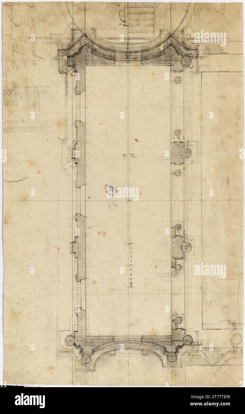 Francesco Borromini (Entwerfer in) Roma, Palazzo Falconieri, Altane ...