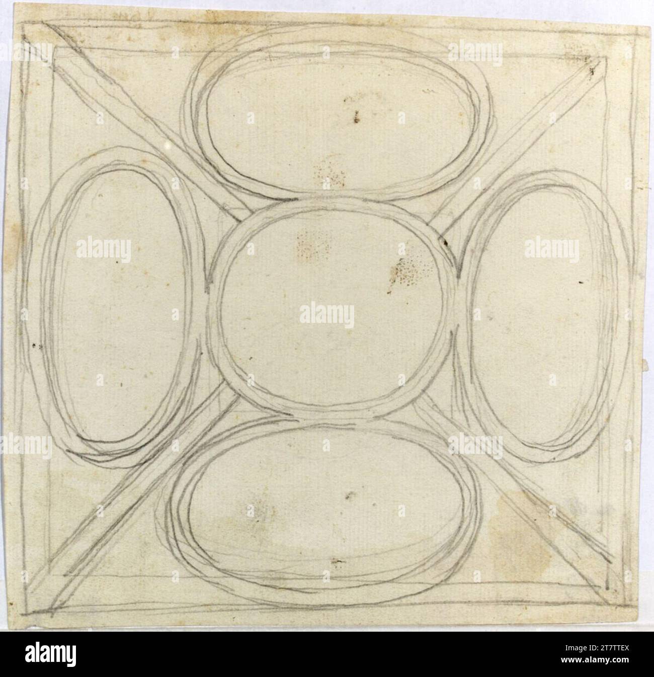 Francesco Borromini (Zeichner in) Roma, Palazzo Falconieri ...