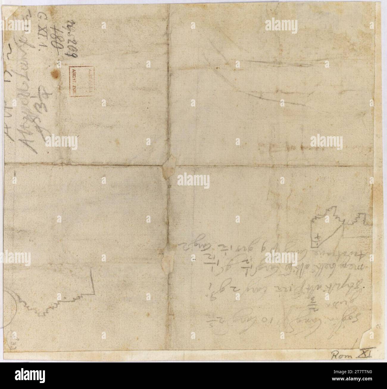 Francesco Borromini (Zeichner in) Rom, San Carlo at the four fountains ...