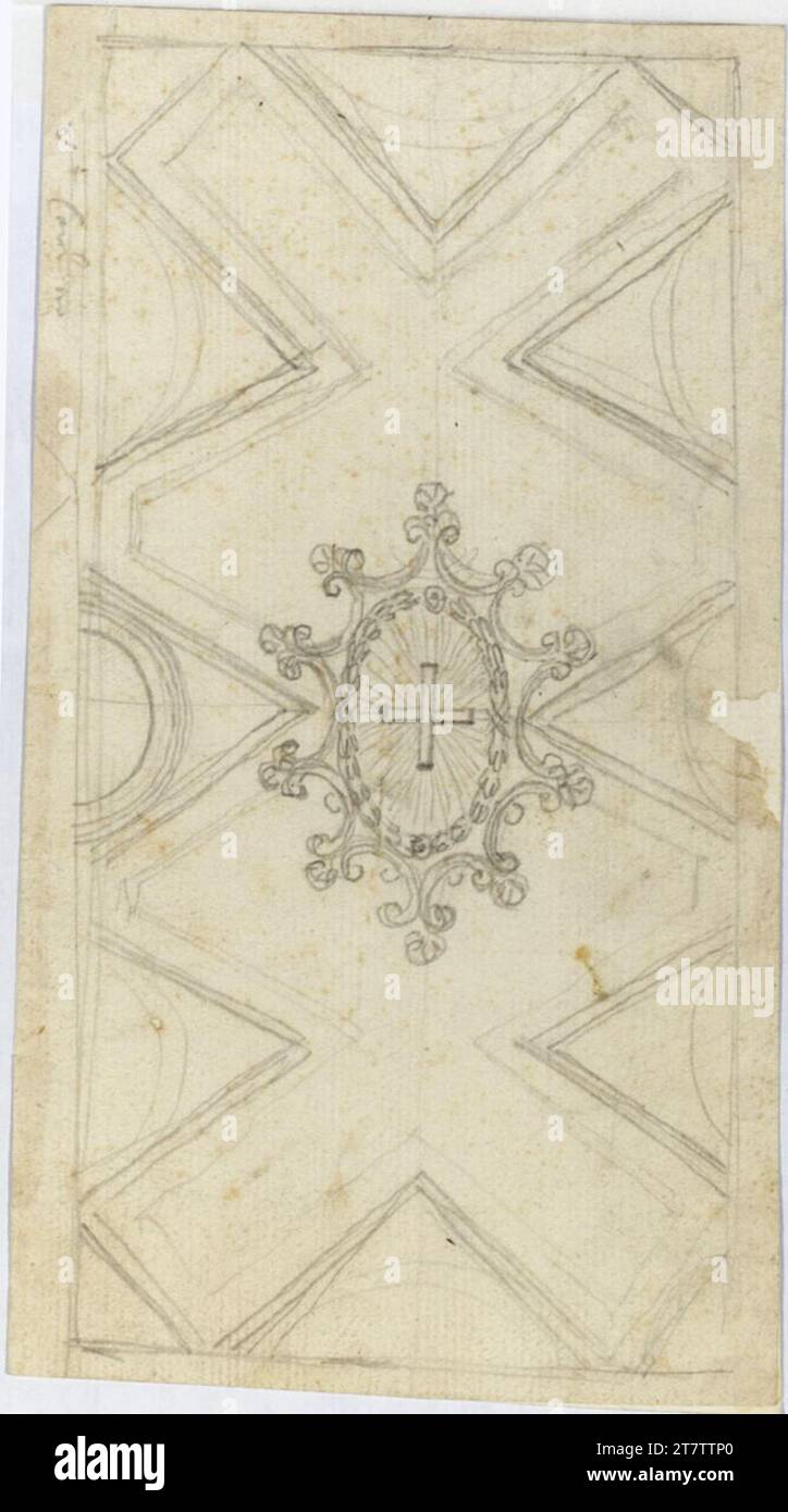 Francesco Borromini (Zeichner in) Rome, San Carlo all Quattro Fontane ...