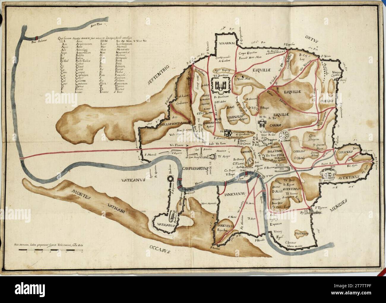 Francesco Borromini (Zeichner in) Rome, Collegio di Propaganda Fide ...