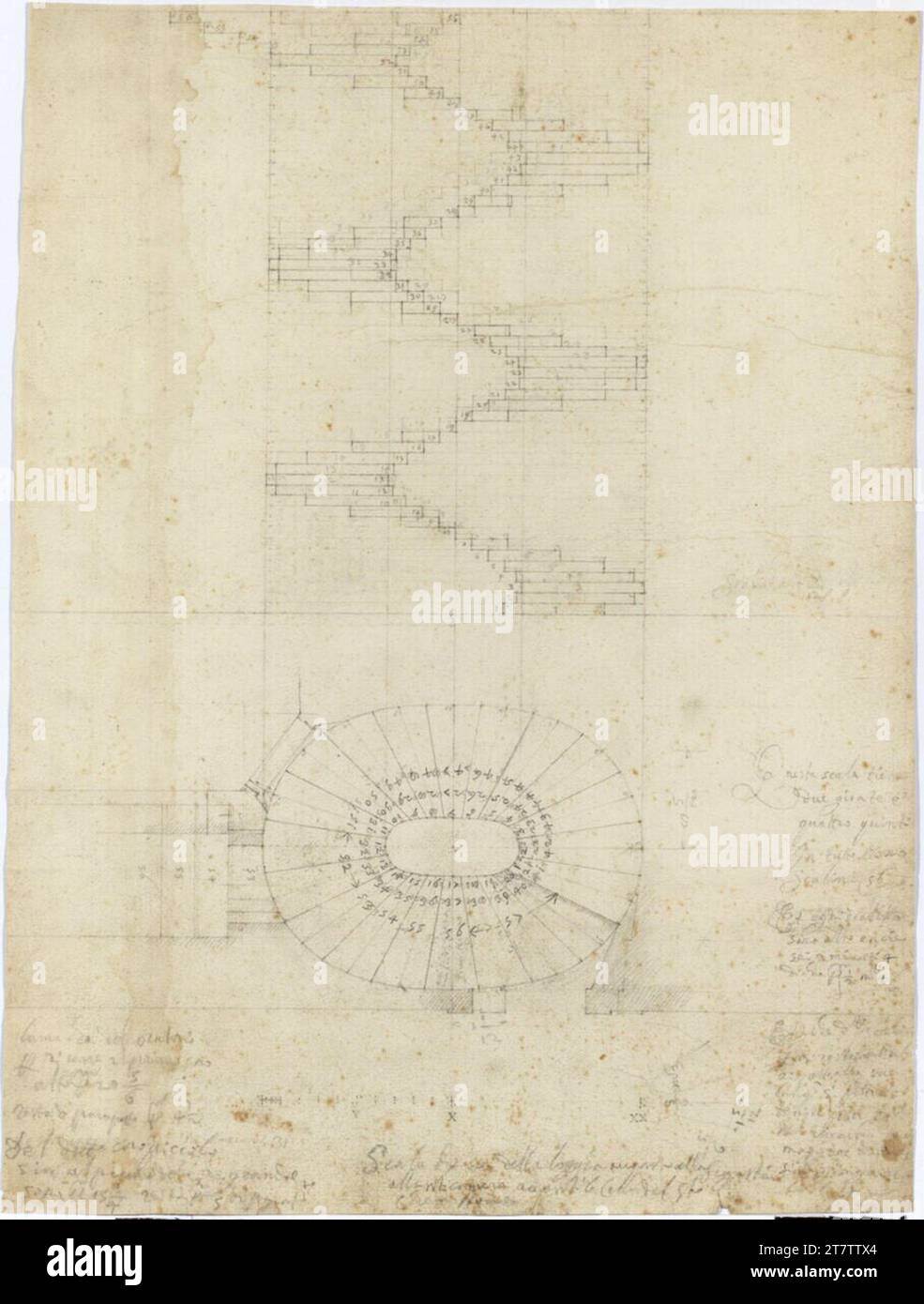 Francesco Borromini (Entwerfer in) Roma, Casa dei Filipini, Oval ...