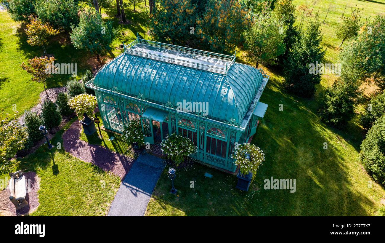 Elizabethtown, Pennsylvania, October 22, 2023 - An Aerial View of a ...