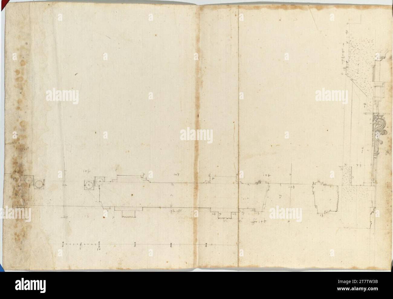 Francesco Righi (Zeichner in) Rome, San Giovanni in Laterano, East ...