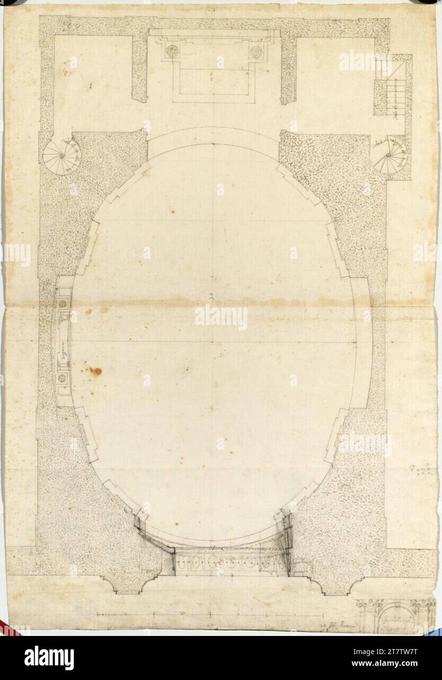 Onorio Longhi (Entwerfer in) Rom, San Giovanni in Laterano, Santario ...