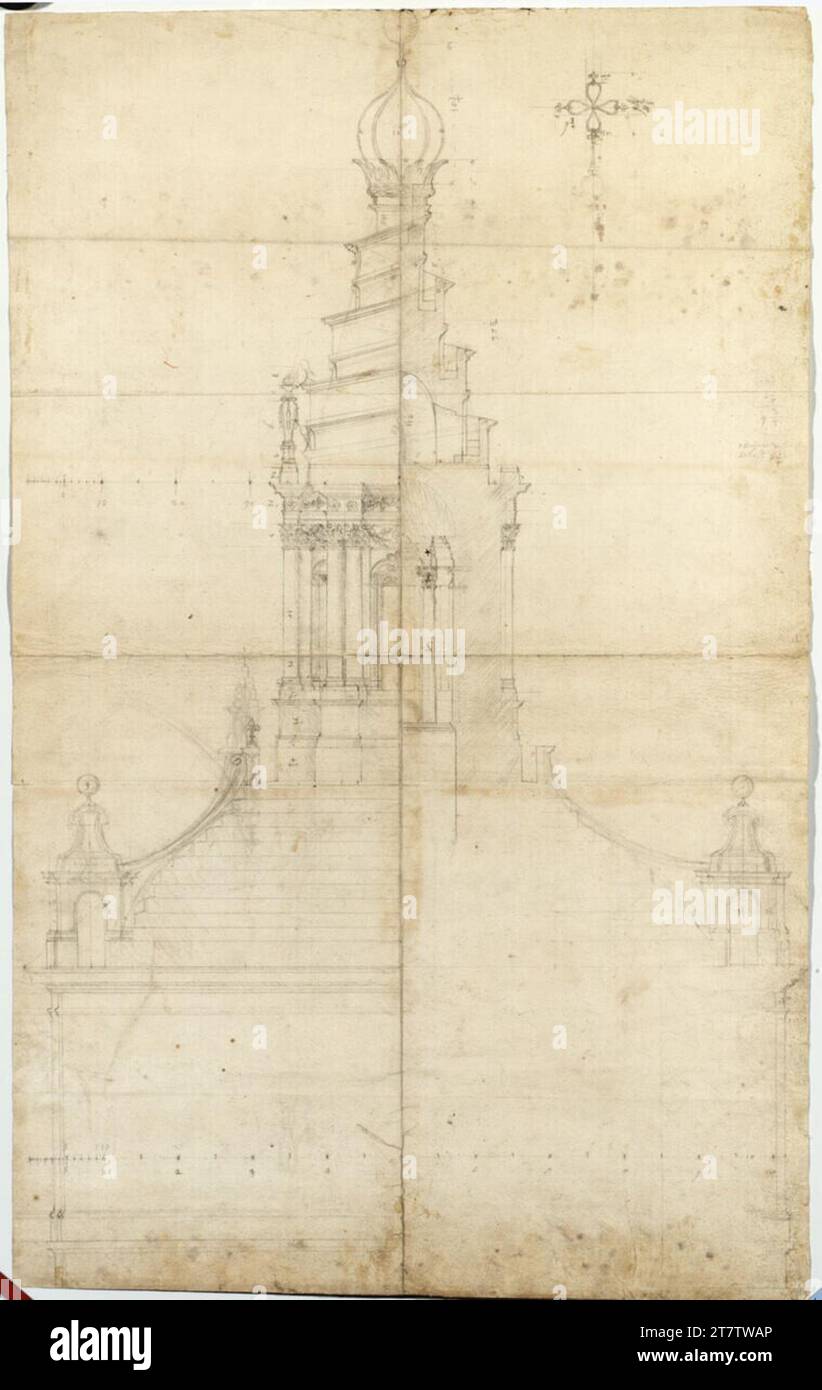 Francesco Borromini (Zeichner in) Rome, Sant ’Ivo Alla Sapienza, Dome ...