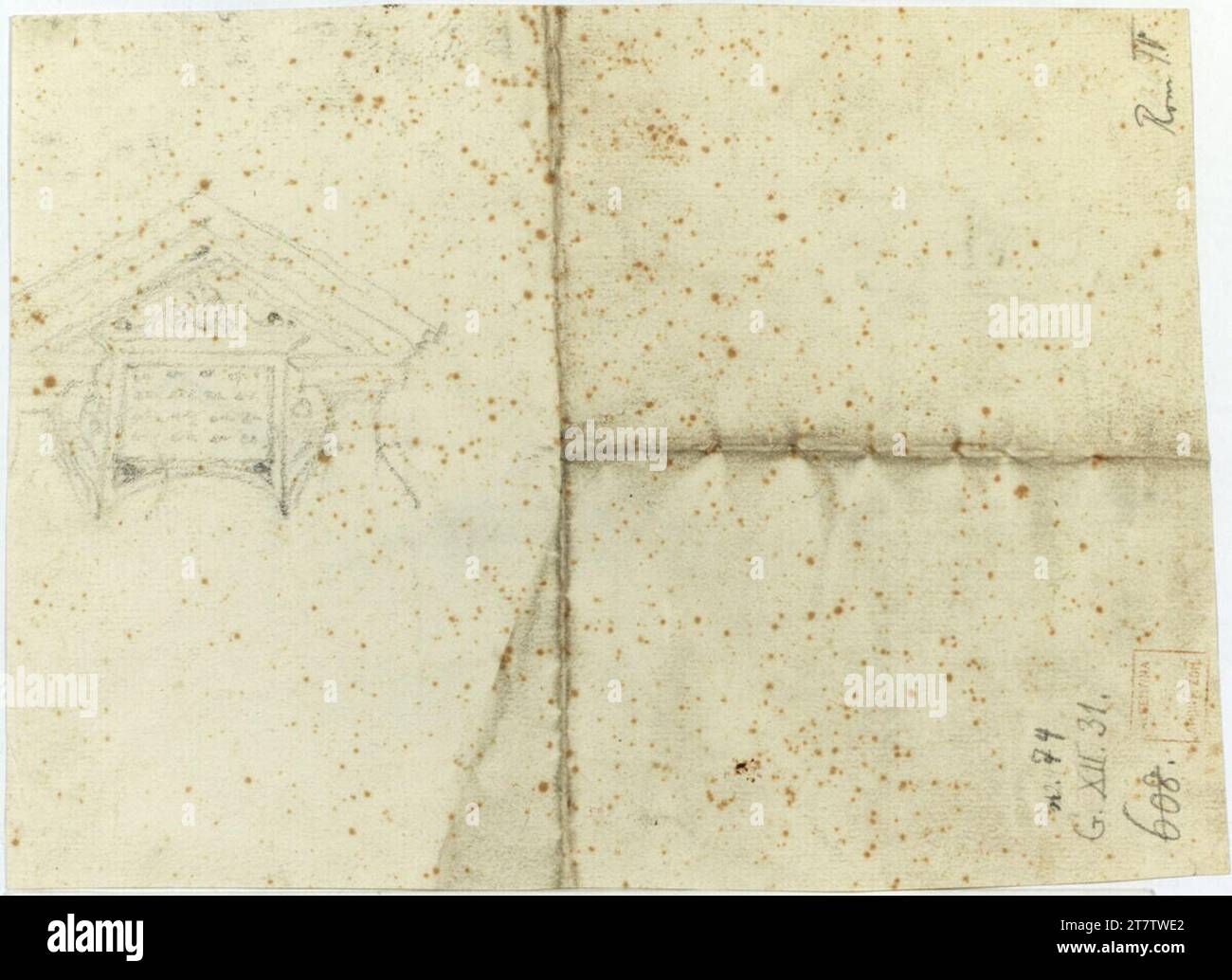 Francesco Borromini (Zeichner in) Rome, Santa Maria in Vallicella ...