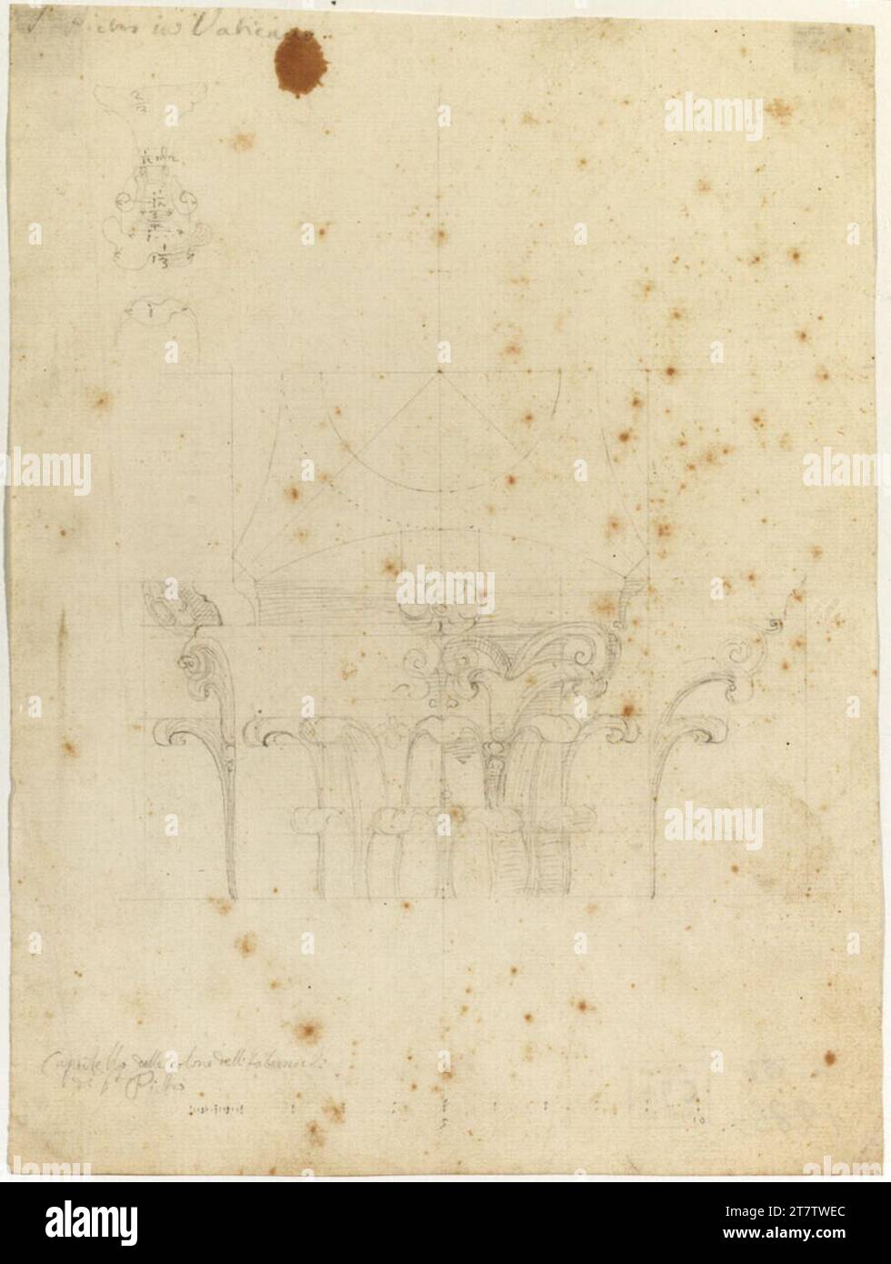 Michelangelo Buonarroti (Entwerfer in) Rome, San Pietro in Vaticano ...