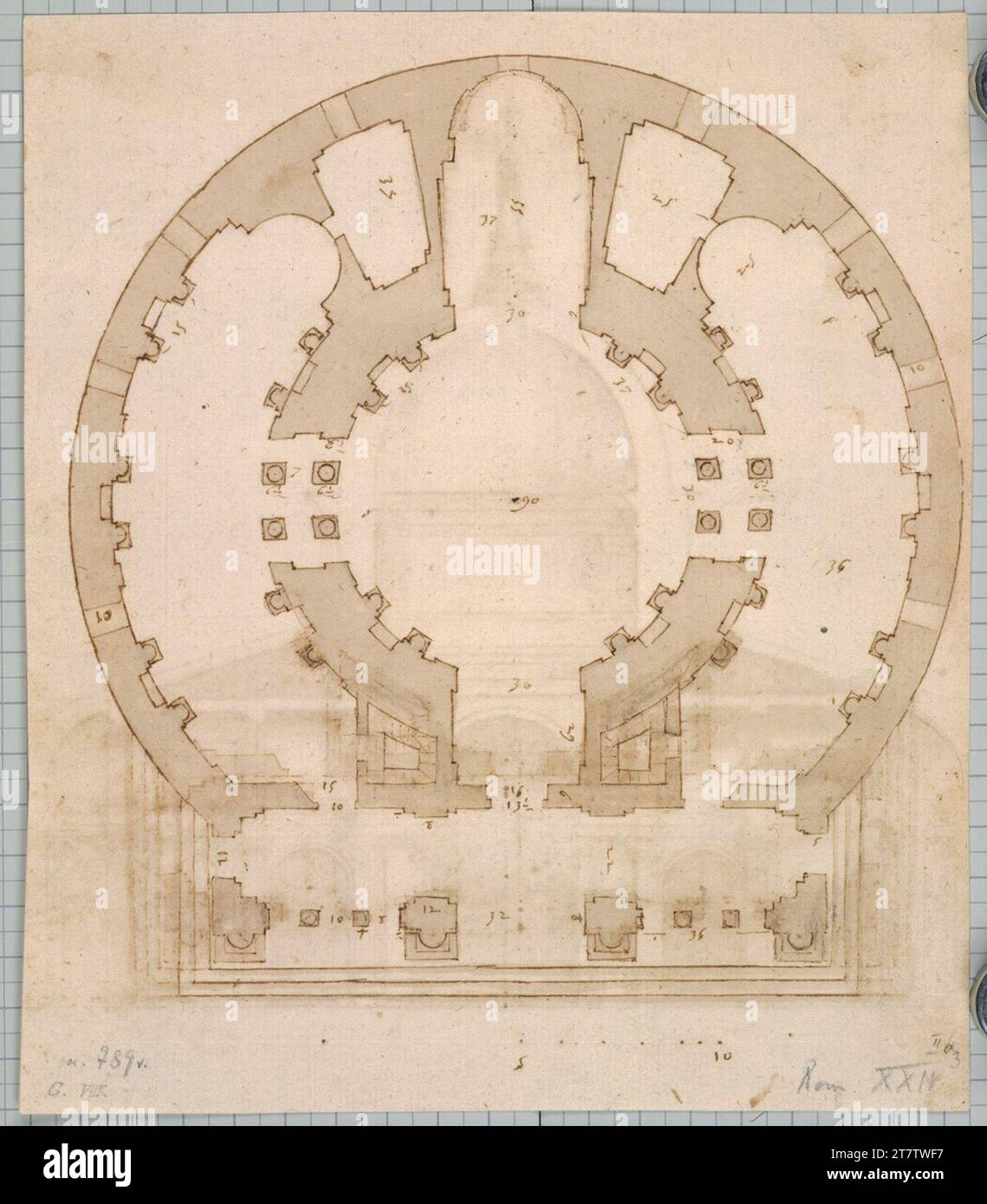 Jacopo Sansovino Rome, San Giovanni dei Fiorentini, alternative for ...