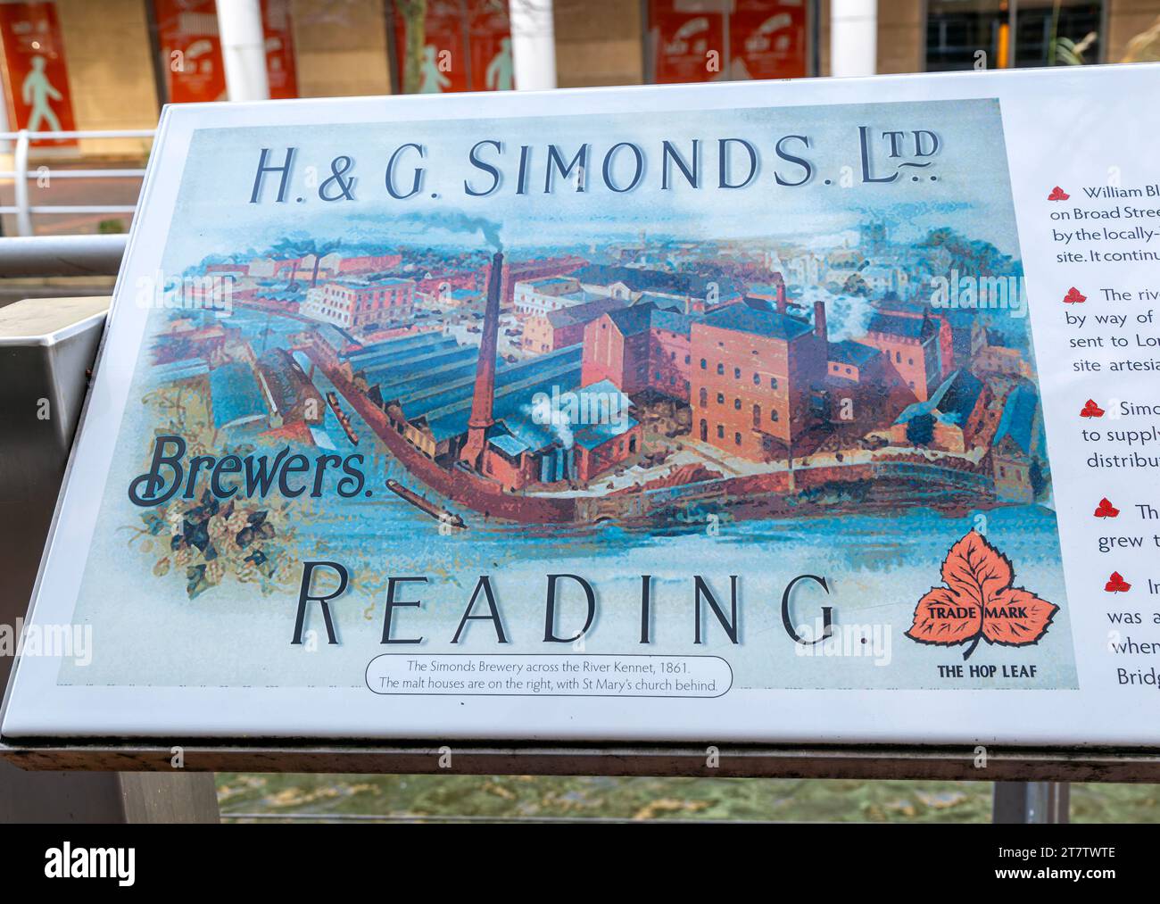 Simonds brewery reading hi-res stock photography and images - Alamy