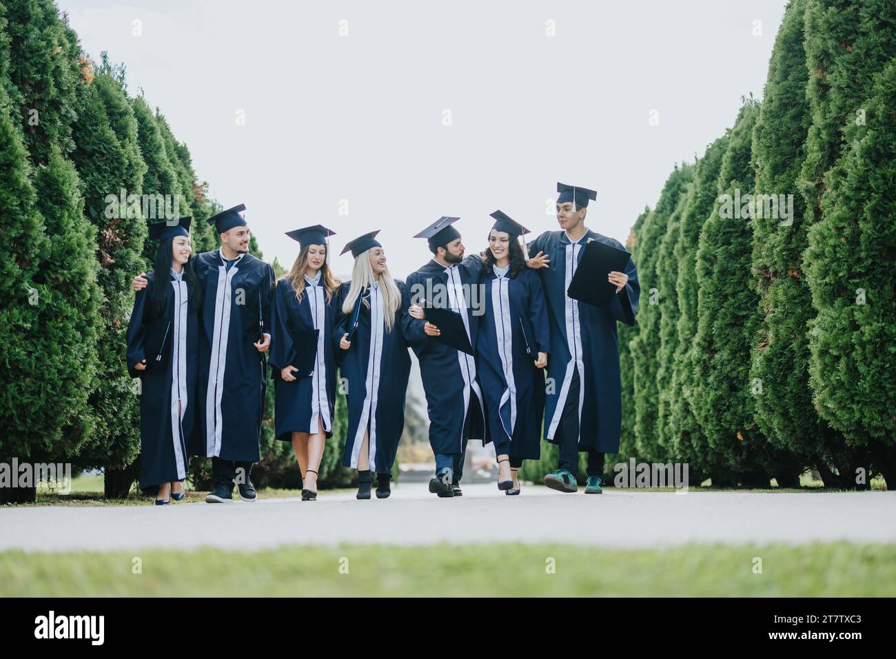 Triumphant Graduates Mark Milestones Amidst Beautiful Park Celebration ...