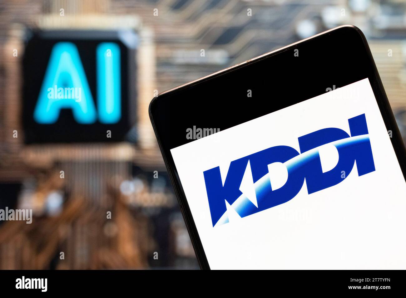 Kddi logo hi-res stock photography and images - Alamy