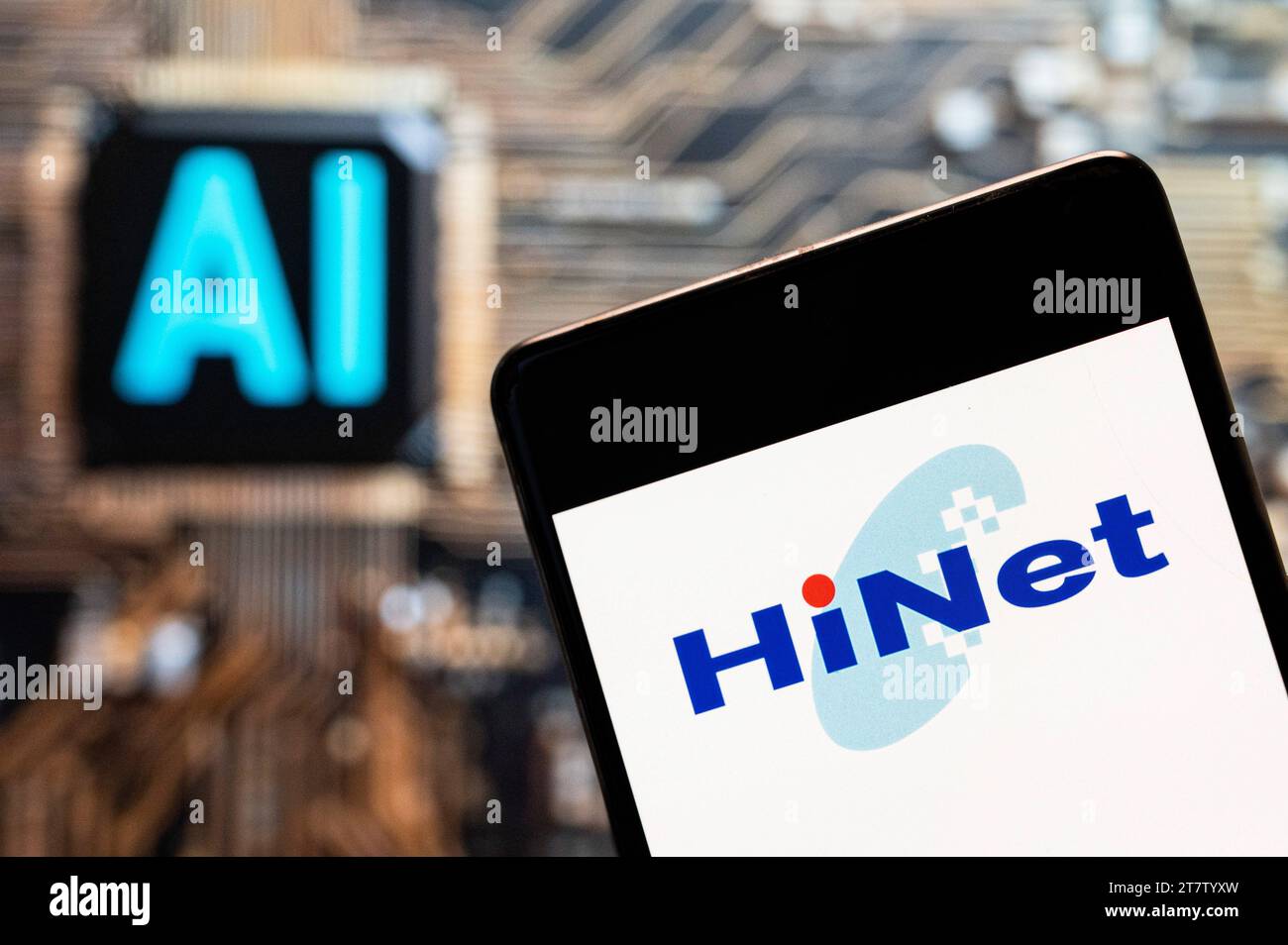 China. 3rd Nov, 2023. In this photo illustration, the ...