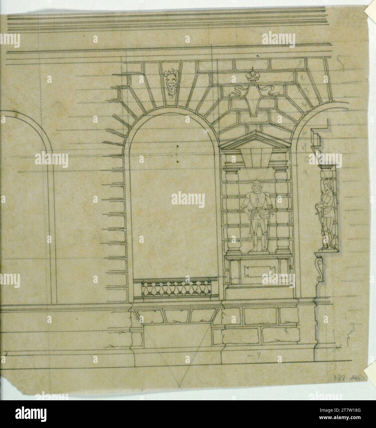 Carl von Hasenauer Vienna I, Hofburg, Neue Castle, Segment Tract ...