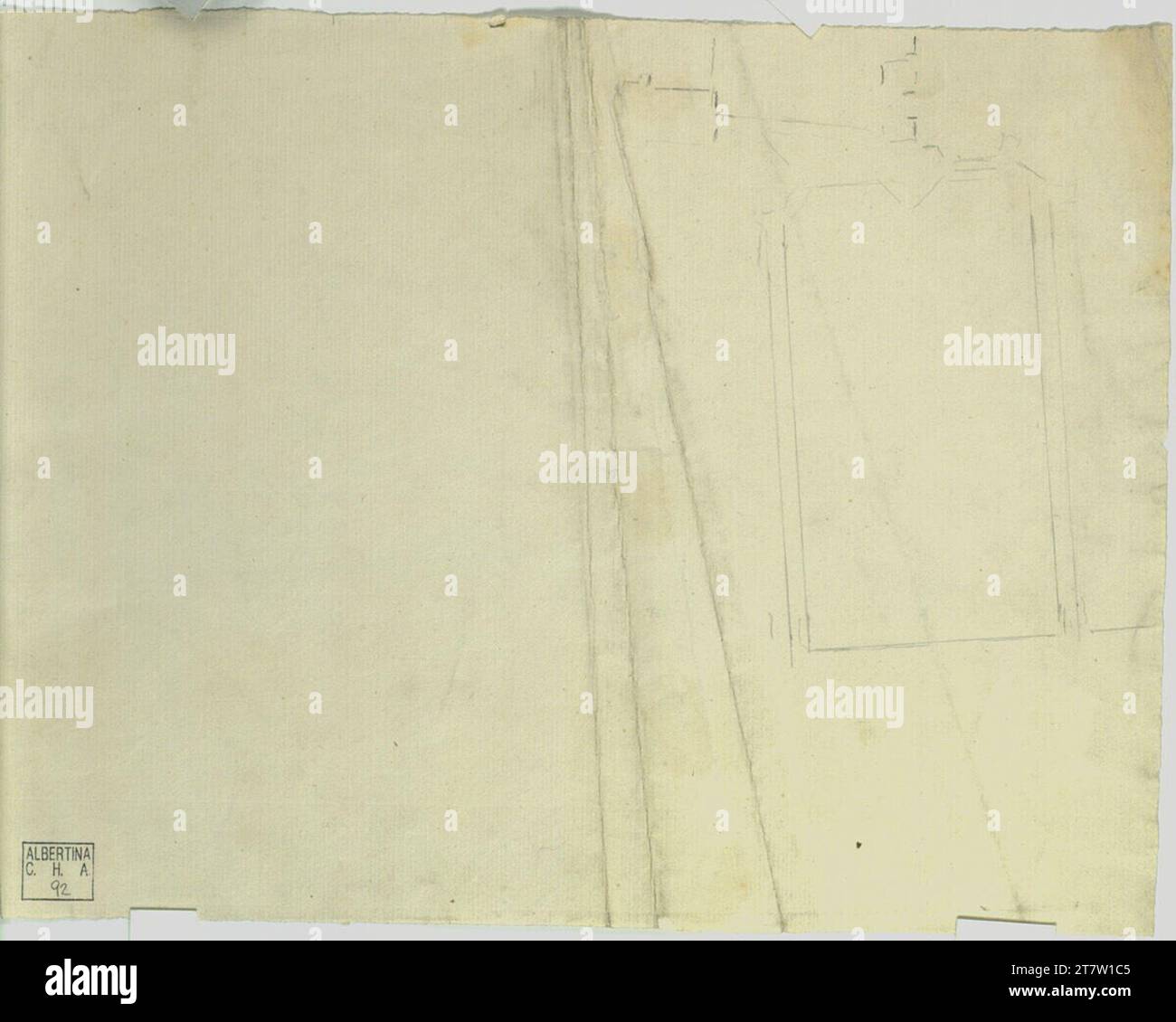 Carl von Hasenauer Buildings with longitudinal right -wing hall with ...