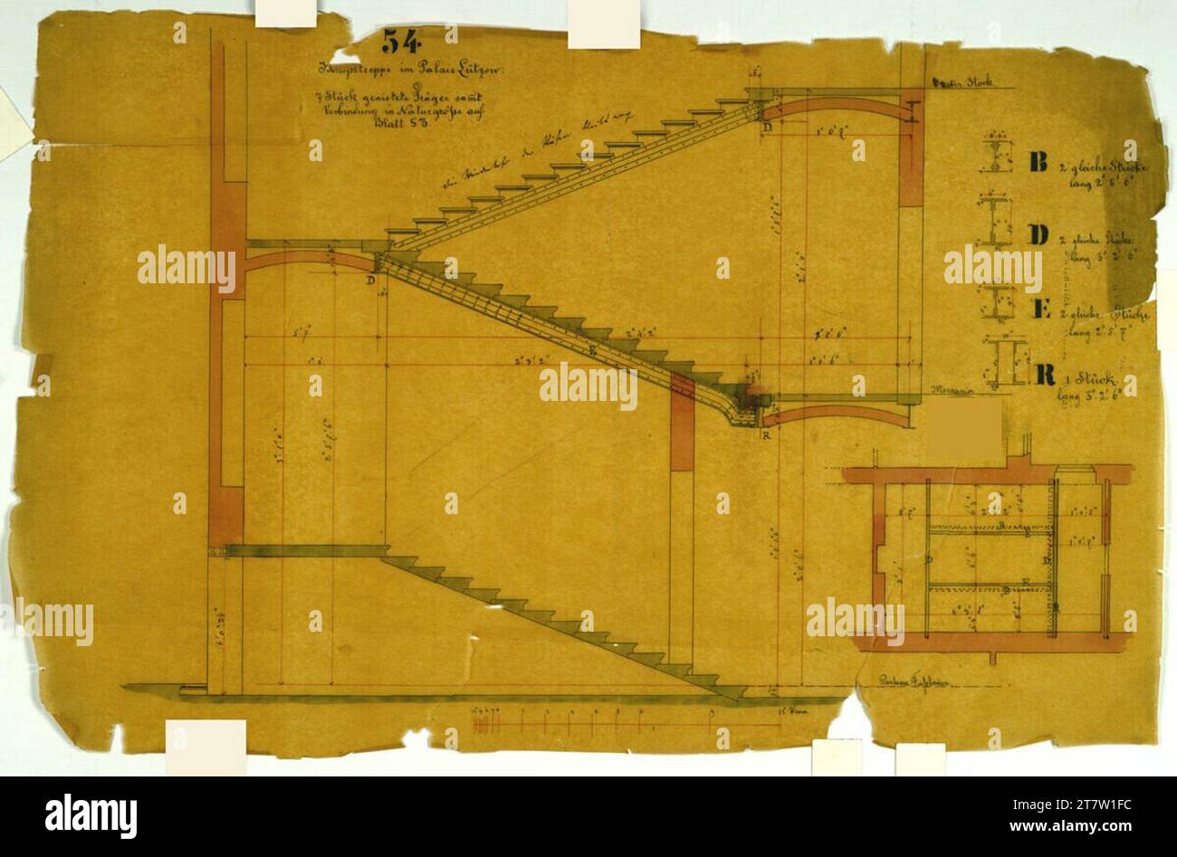 Carl von Hasenauer Vienna I, Bösendorferstraße 13, Palais Lützow, main ...