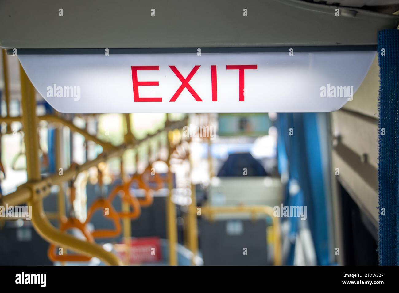 Emergency evacuation bus hi-res stock photography and images - Alamy