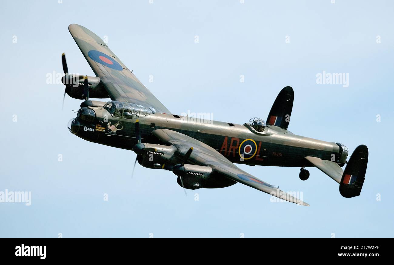 The Avro Lancaster is a British Second World War heavy bomber. It was ...