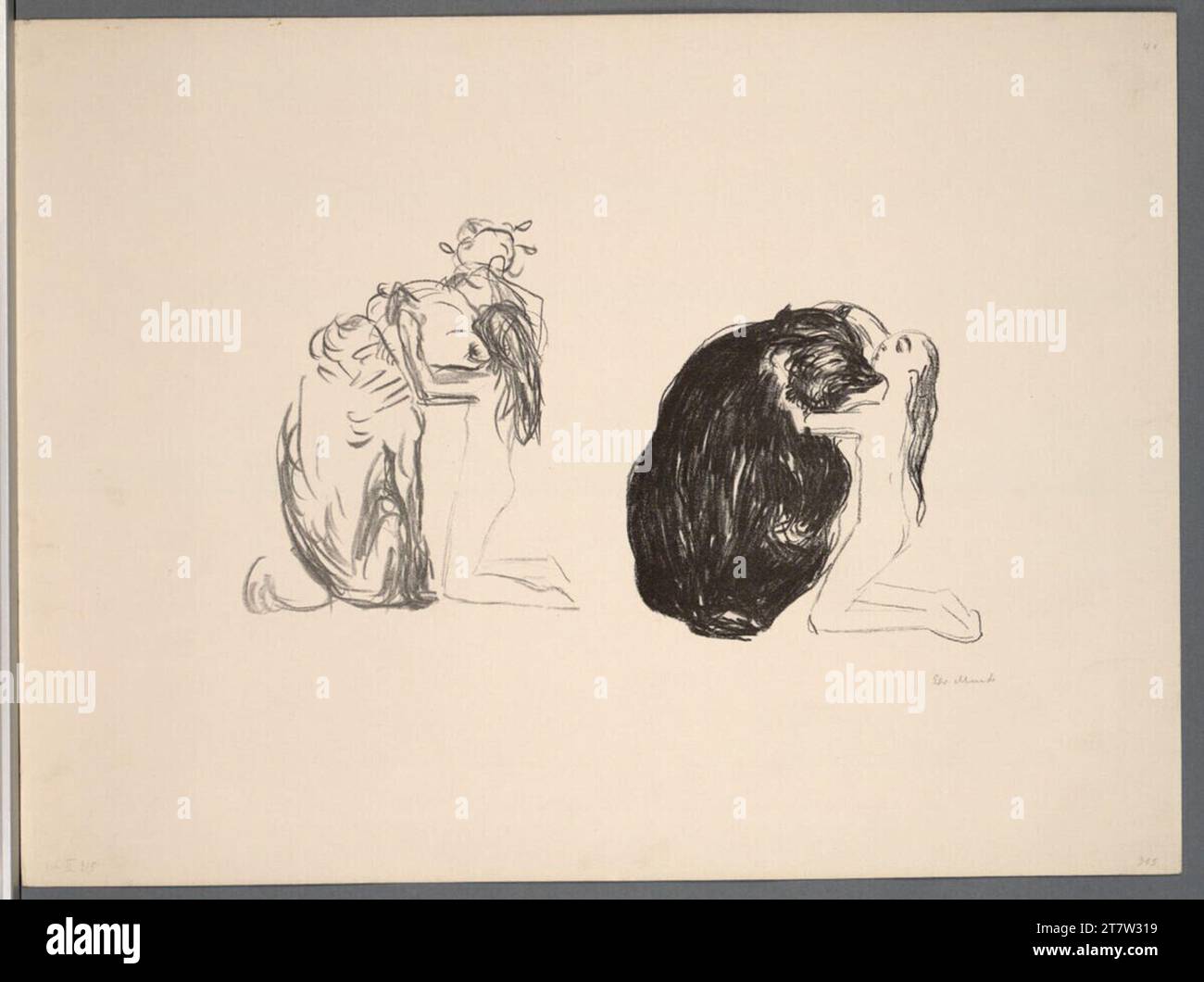 Edvard munch work of art hi-res stock photography and images - Alamy