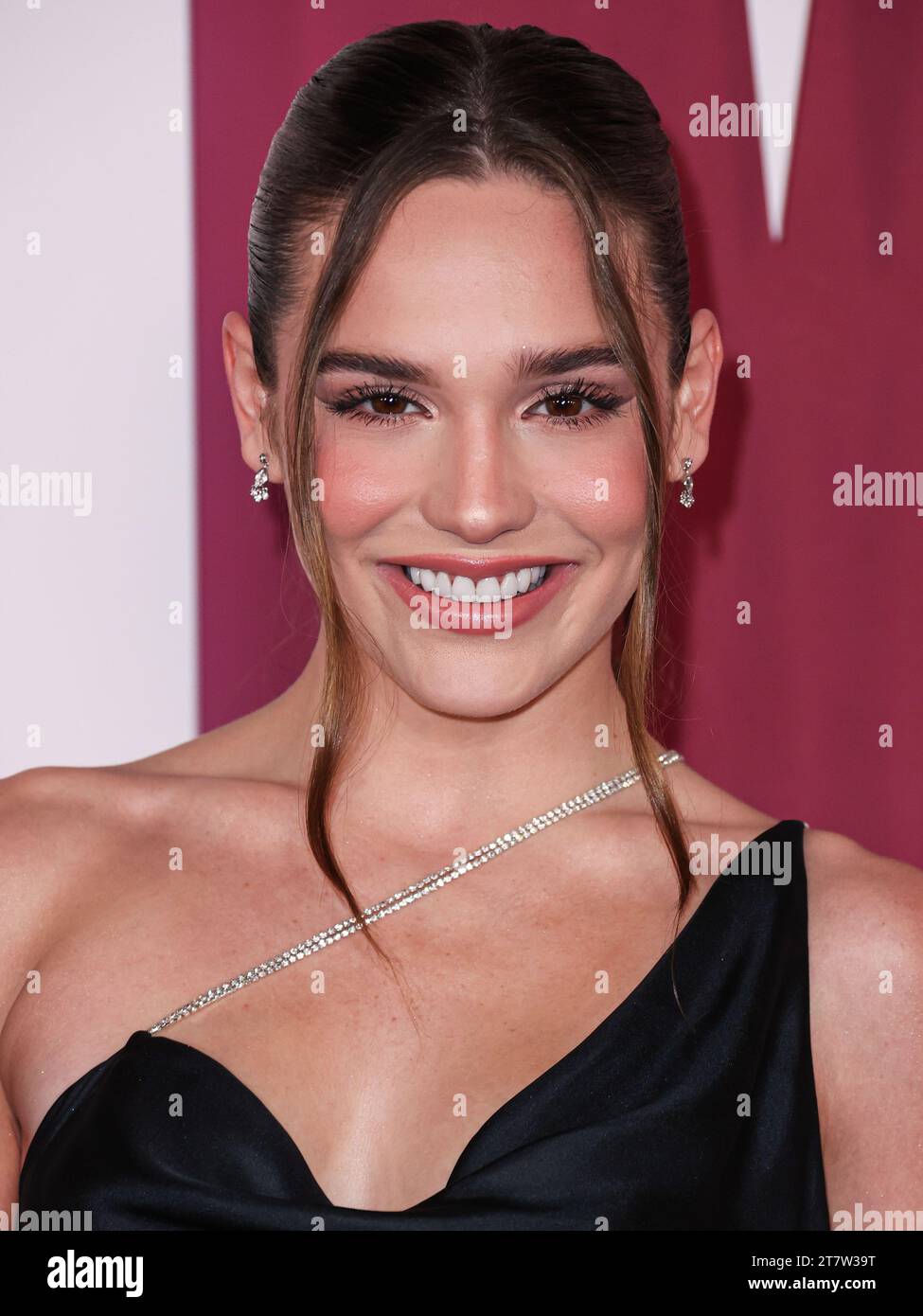 LOS ANGELES, CALIFORNIA, USA - NOVEMBER 16: Amelie Anstett arrives at ...