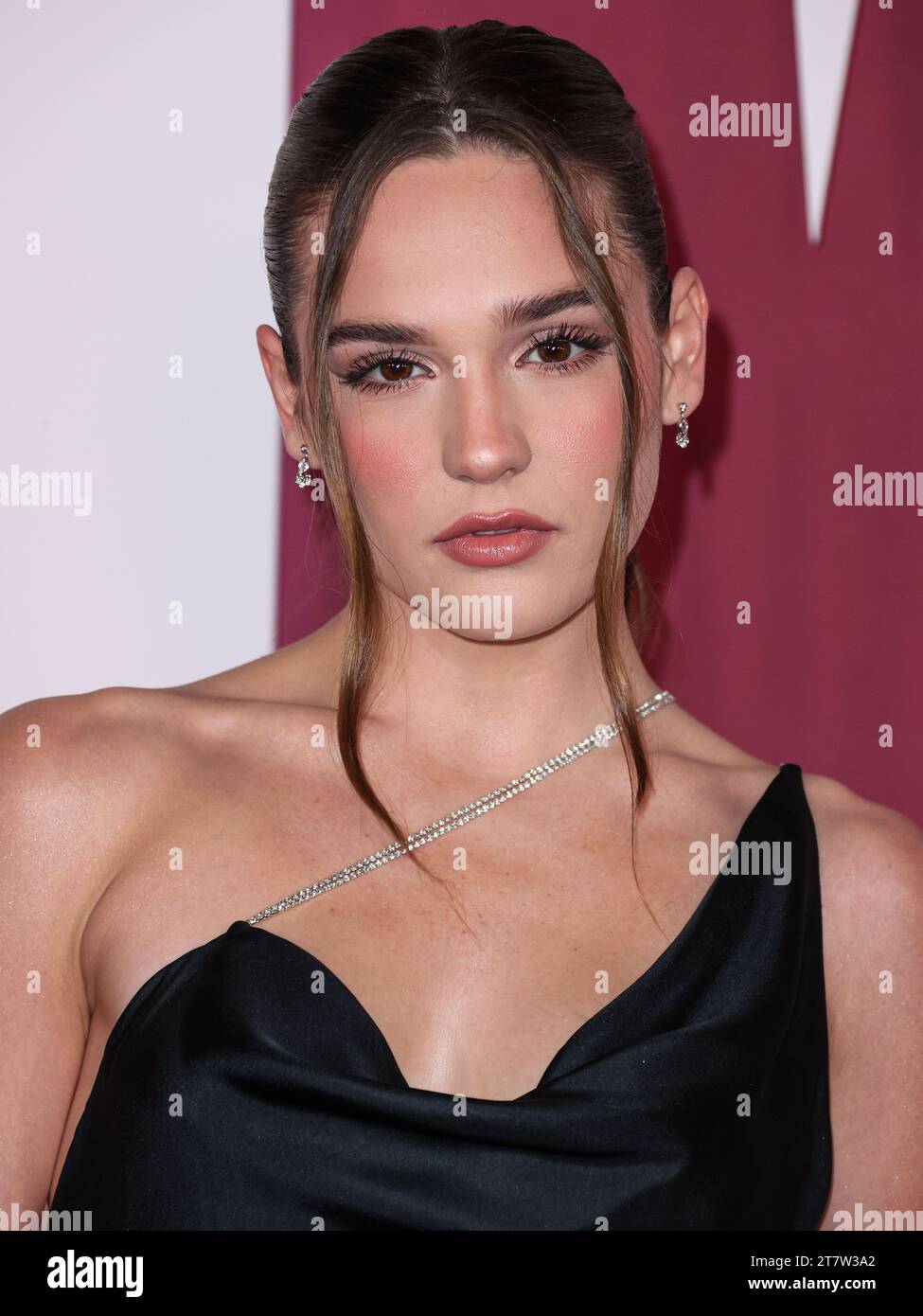 LOS ANGELES, CALIFORNIA, USA - NOVEMBER 16: Amelie Anstett arrives at ...