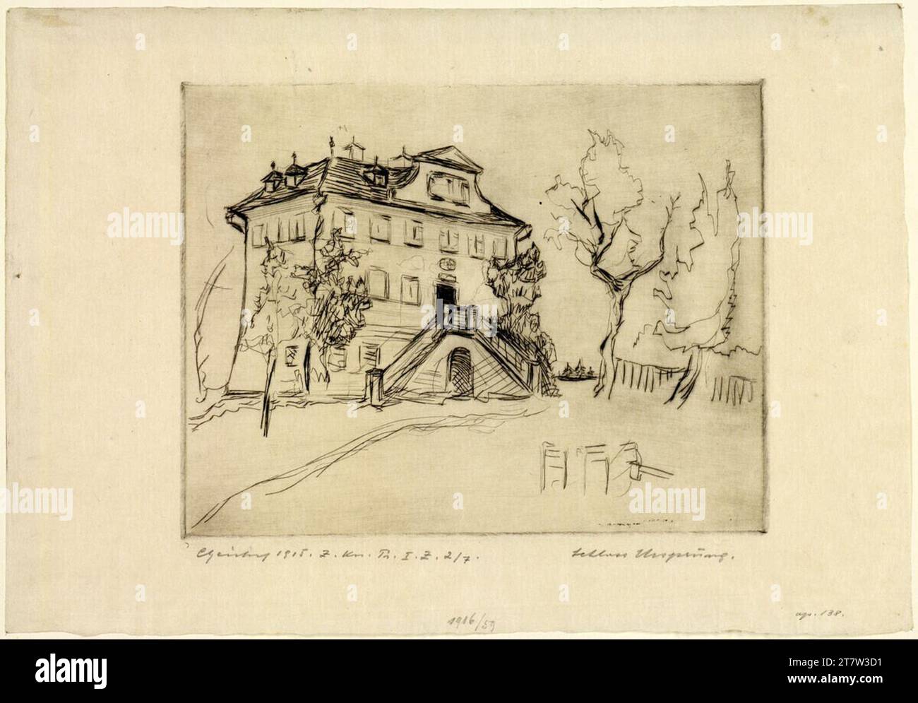 Carl Anton Reichel Lock origin (on. 138). Caltnadel 1915 , 1915 Stock ...