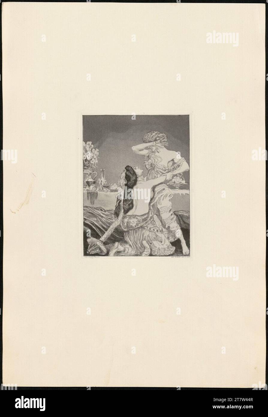 Max Klinger Tent (Rad. Opus XIV) II. Part: Destortation. etching 1912 ...