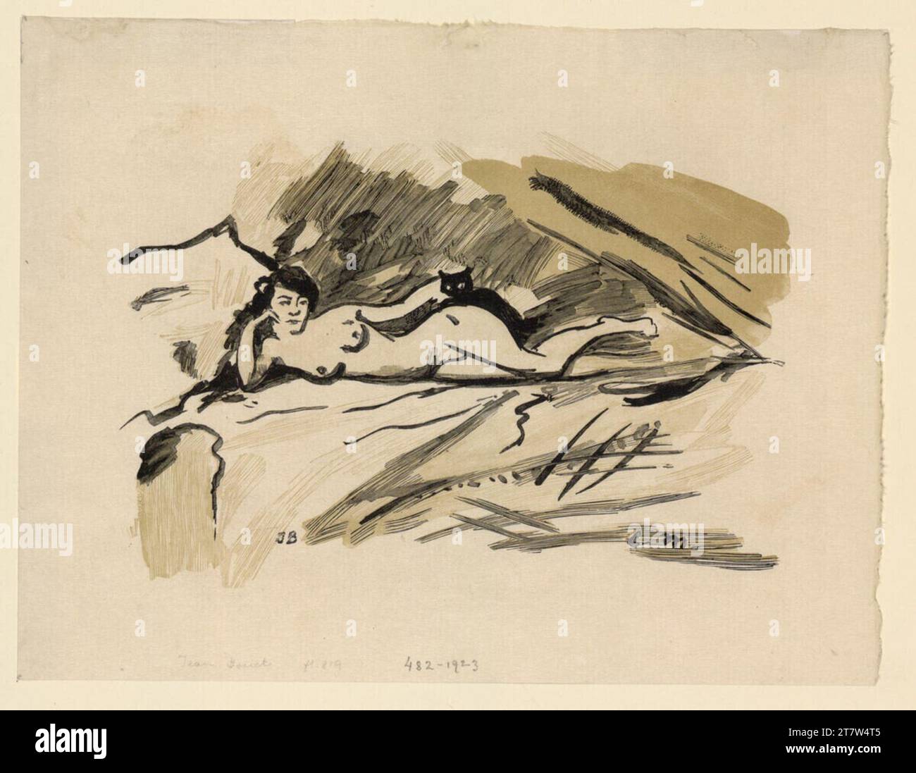 Edouard Manet Olympia. Tonheliogravure, Japanese paper (1860 - 1870 ...