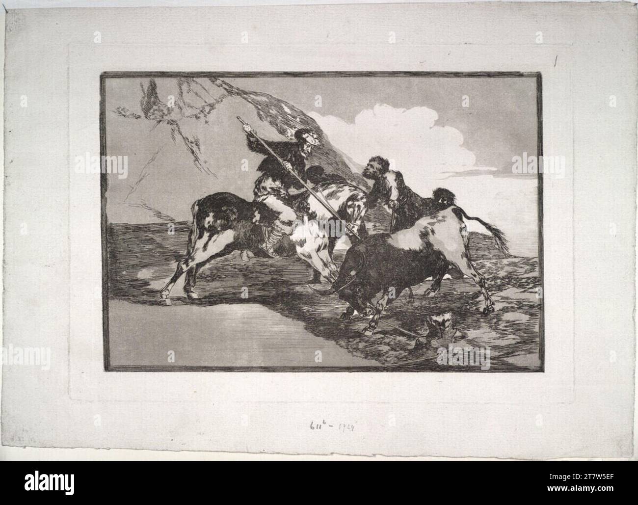 Francisco José de Goya y Lucientes Tauromáchia: way with ancient ...