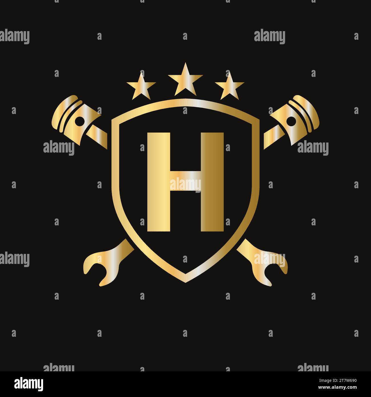 H cylinder Stock Vector Images - Alamy